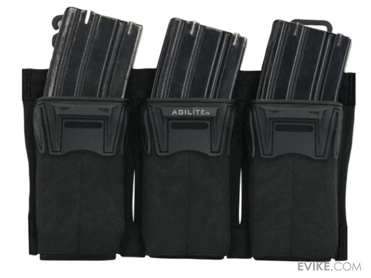 Agilite Pincer Placard Triple M4/M16 Magazine Pouch (Color: Black ...