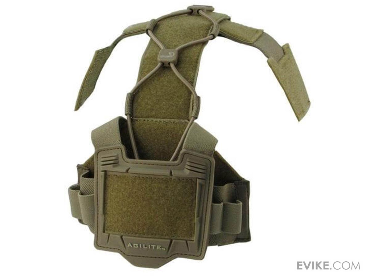 Agilite Helmet Bridge Tactical Accessory Platform (Color: Coyote Tan), Tactical Gear/Apparel ...