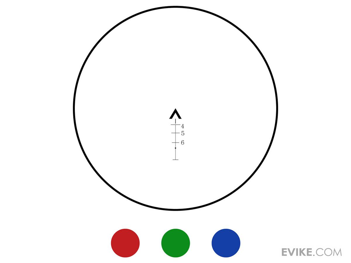 AIM Sports Recon Series 1.5-4x30mm Variable Zoom Rifle Optic w ...