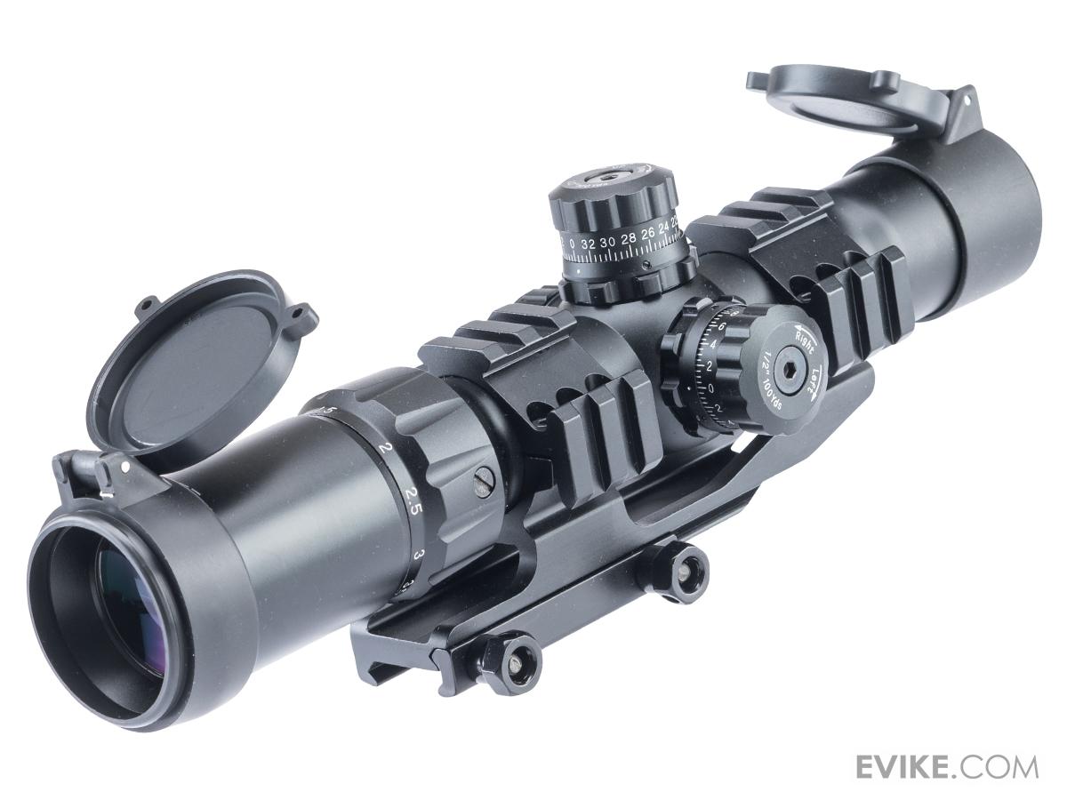 AIM Sports Recon Series 1.5-4x30mm Variable Zoom Rifle Optic w ...