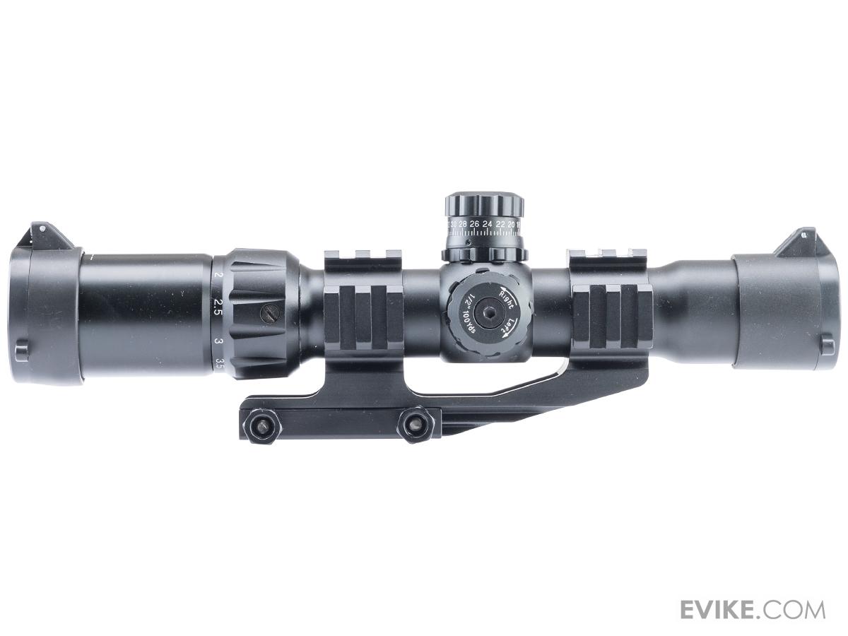 AIM Sports Recon Series 1.5-4x30mm Variable Zoom Rifle Optic w ...