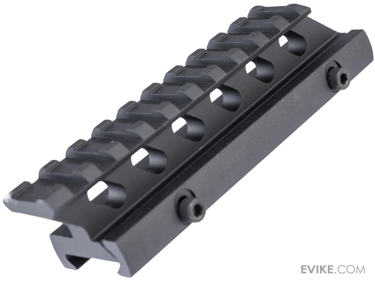 Aim Sports 10 Slot Picatinny Riser Mount (Model: 1" High Profile ...