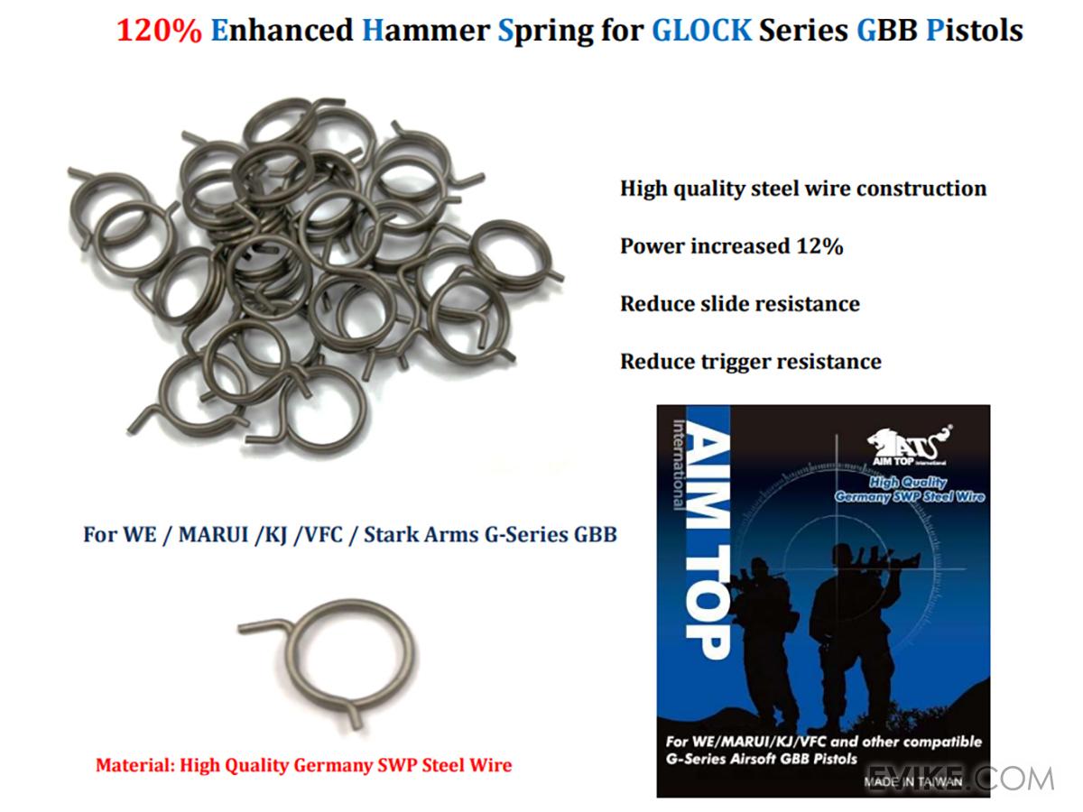 AIM Top 120% Hammer Spring for Elite Force GLOCK Series Gas Blowback ...