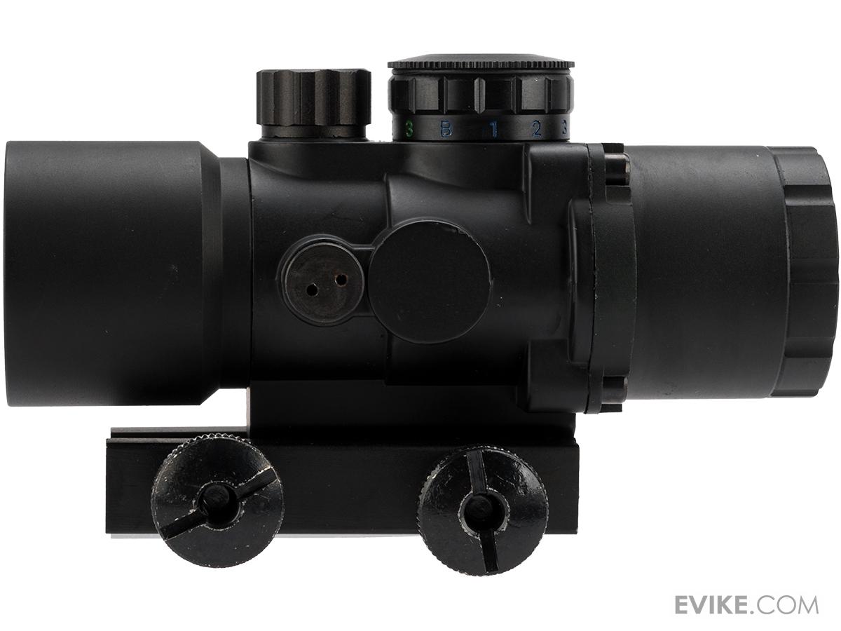 AIM Sports Prismatic Series 3X36 Rifle Scope with Rapid Ranging Reticle ...