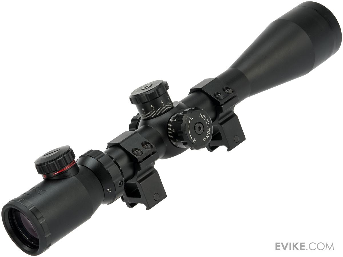 AIM Sports XPF Series 4-16x50mm Variable Zoom Rifle Optic with ...