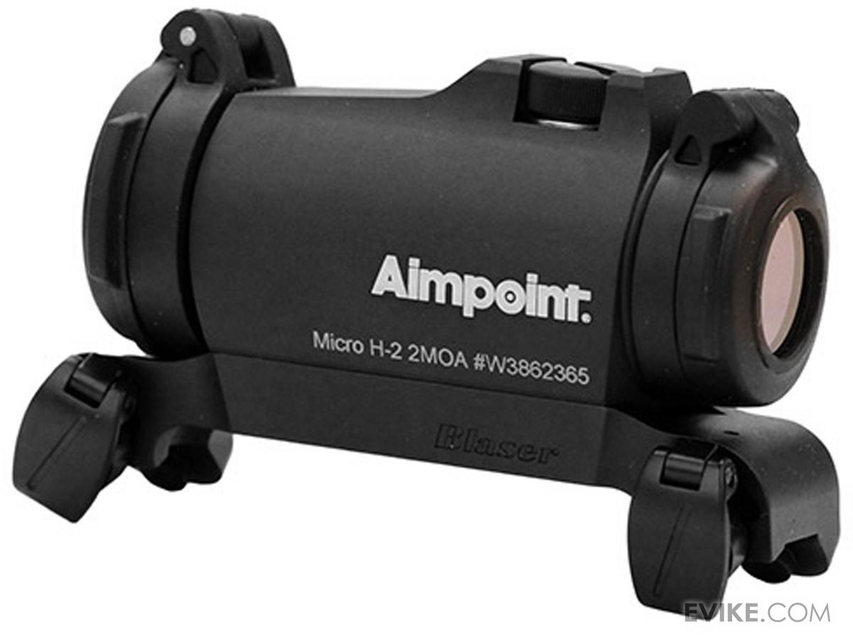 Aimpoint Micro H-2 2 MOA Red Dot Sight w/ Blaser Mount, Accessories ...