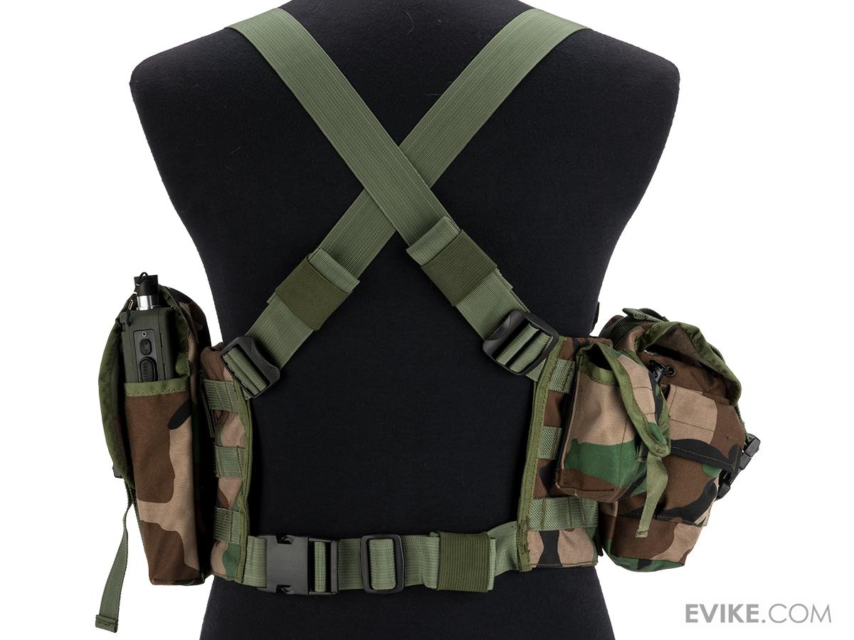 z Airsoft Elite Tactical Chest Rig - Woodland | Evike.com