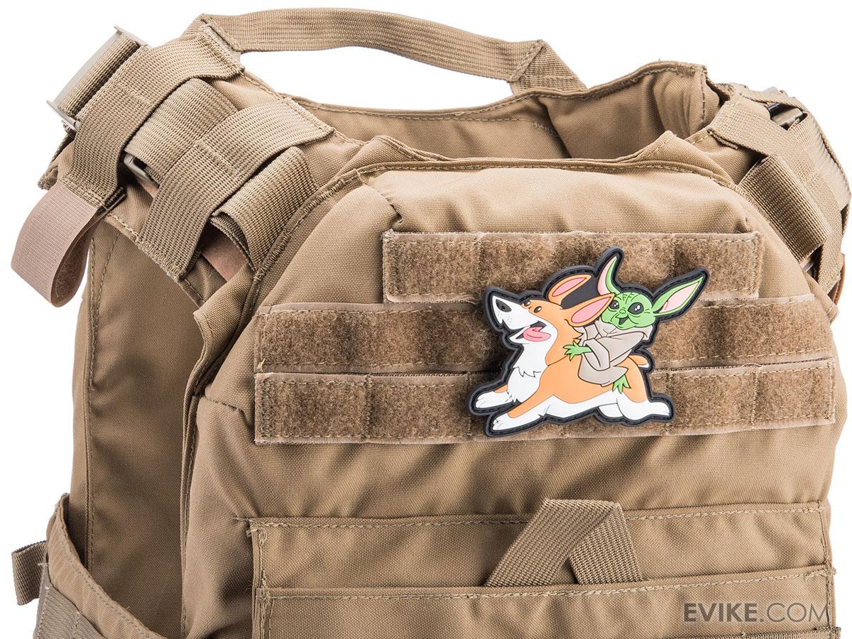 Patch Fiend Baby Riding Corgi PVC Morale Patch, Tactical Gear/Apparel, Patches - Evike.com ...