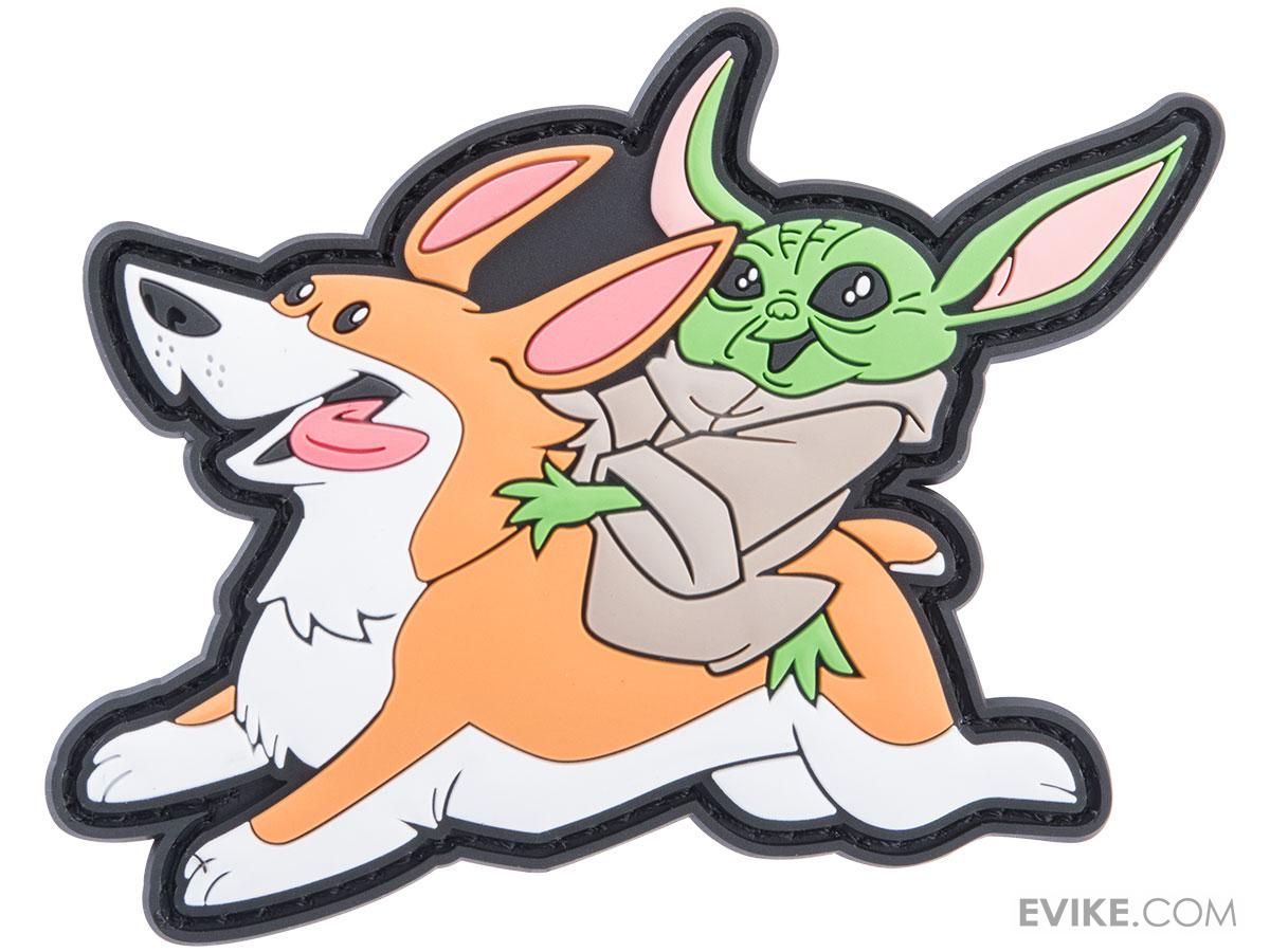 Patch Fiend Baby Riding Corgi PVC Morale Patch, Tactical Gear/Apparel, Patches - Evike.com ...