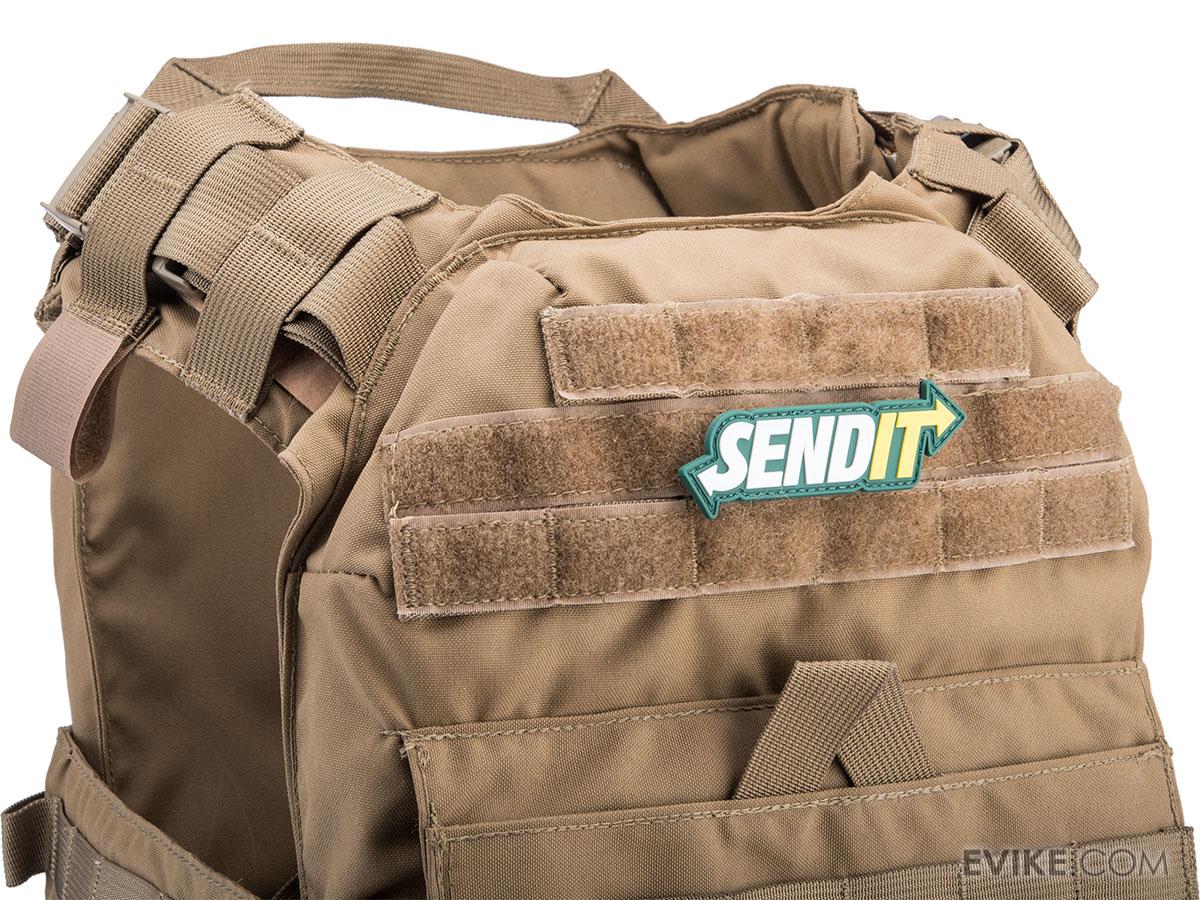 Patch Fiend "Send It" PVC Morale Patch, Tactical Gear/Apparel, Patches ...