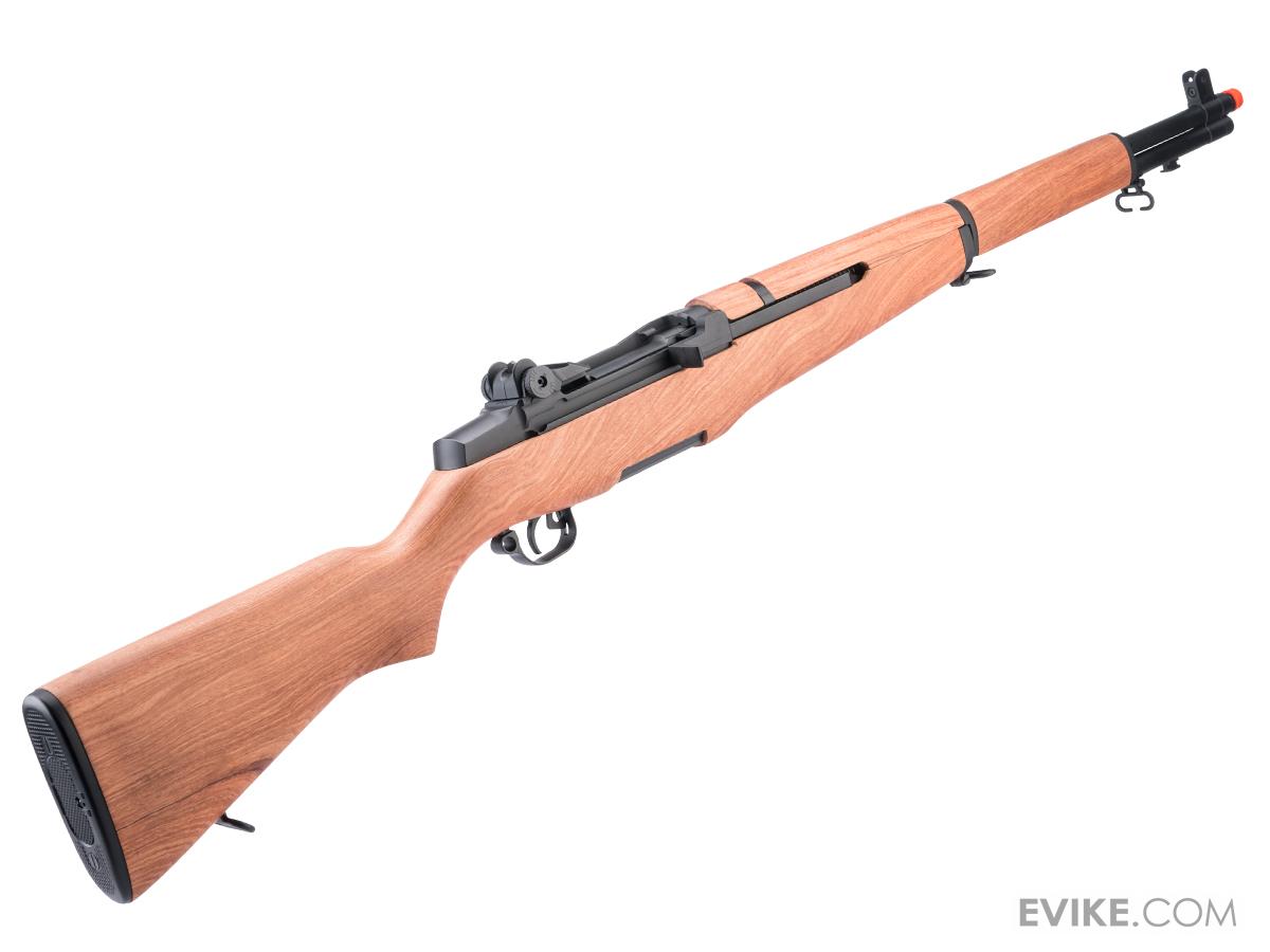 A&K Collectors M1 Garand Airsoft AEG w/ Real Myanmar Rosewood Stock, Airsoft Guns, Airsoft ...