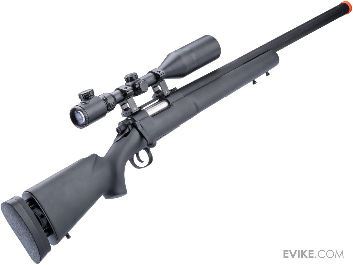 A&K US Army SOCOM Type M24 Airsoft Bolt Action Scout Sniper Rifle w ...