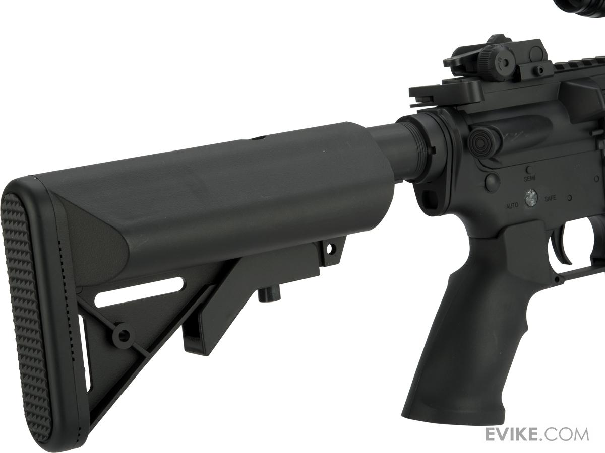 A&K Full Metal M4 CQB-07 Stubby Elite Airsoft AEG - Crane Stock ...