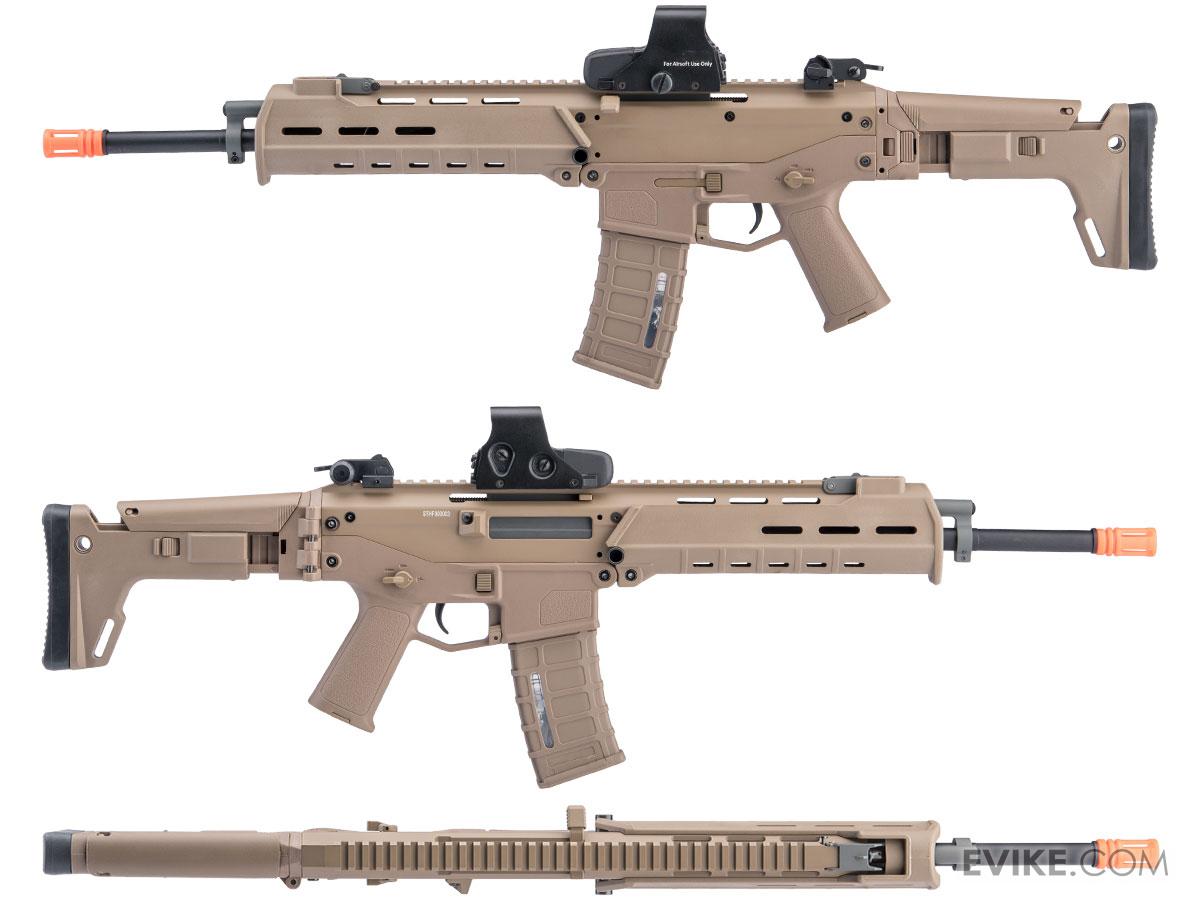 A&K Adaptive Combat Rifle Airsoft AEG Rifle (Color: Dark Earth / Carbine), Airsoft Guns, Airsoft ...