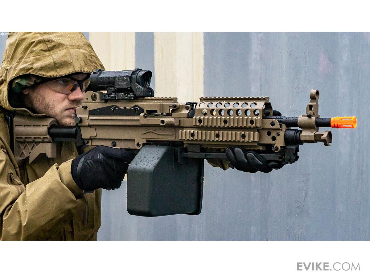 A&K / Cybergun FN Licensed M249 MINIMI SAW Machine Gun w/ Metal ...