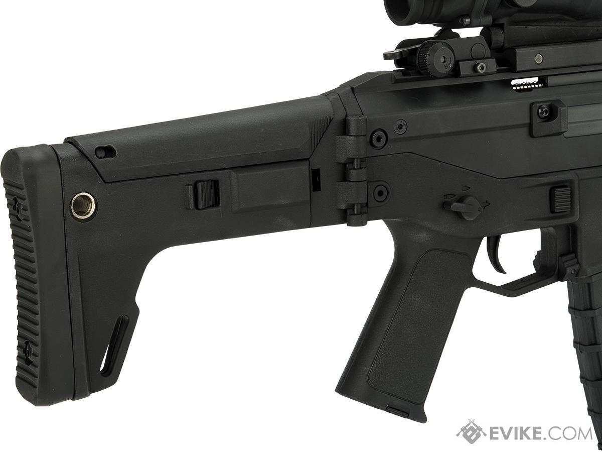 A&K Adaptive Combat Rifle Airsoft AEG Rifle (Color: Black / Full Size RIS), Airsoft Guns ...
