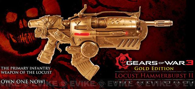 TriForce Limited Edition Gears of War 3: Locust Hammerburst II Full ...