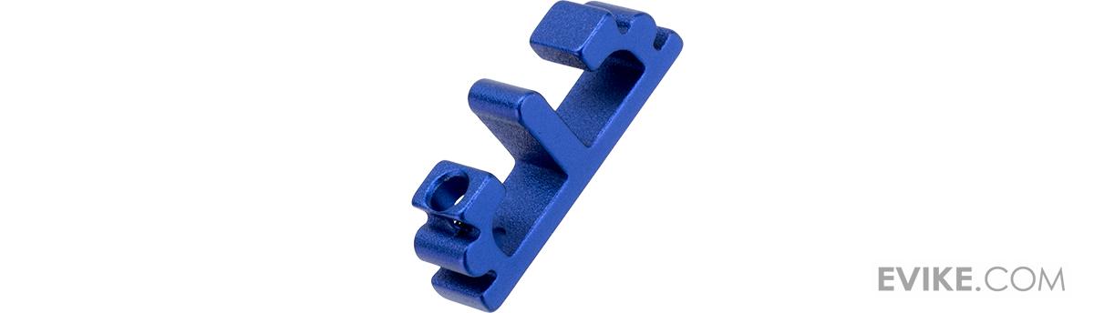 Airsoft Masterpiece Aluminum Puzzle Trigger - Flat Long (Color: Blue ...