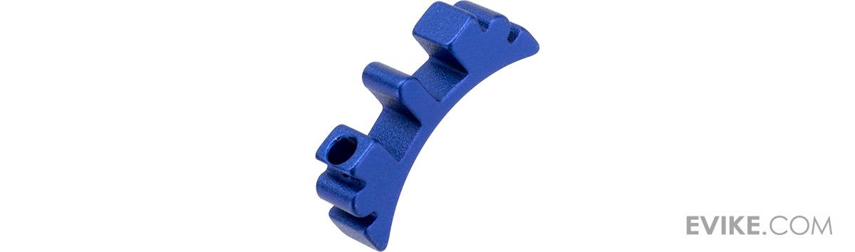 Airsoft Masterpiece Aluminum Puzzle Trigger - Curved Short (Color: Blue ...