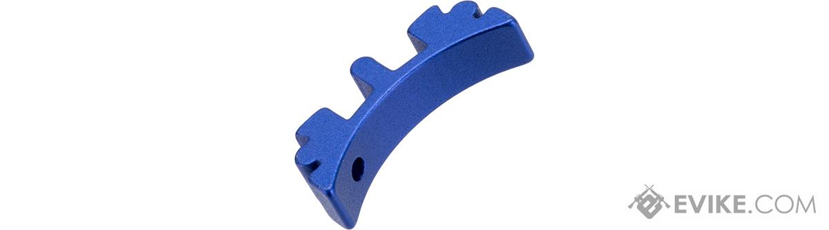 Airsoft Masterpiece Aluminum Puzzle Trigger - Curved Short (Color: Blue ...