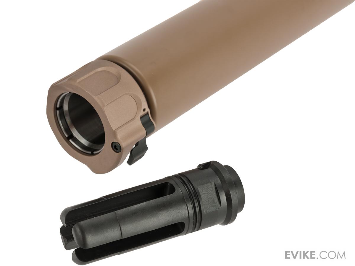 Angry Gun 8.5" SOCOM 762 Mock Suppressor with Flash Hider for Airsoft ...