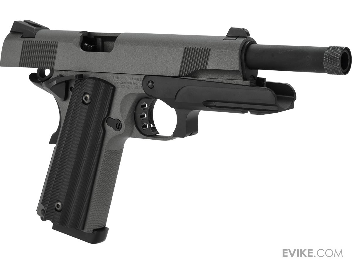 Unicorn Precision Inc / Angry Gun Custom Deluxe w/ Rail 1911 GBB Pistol ...