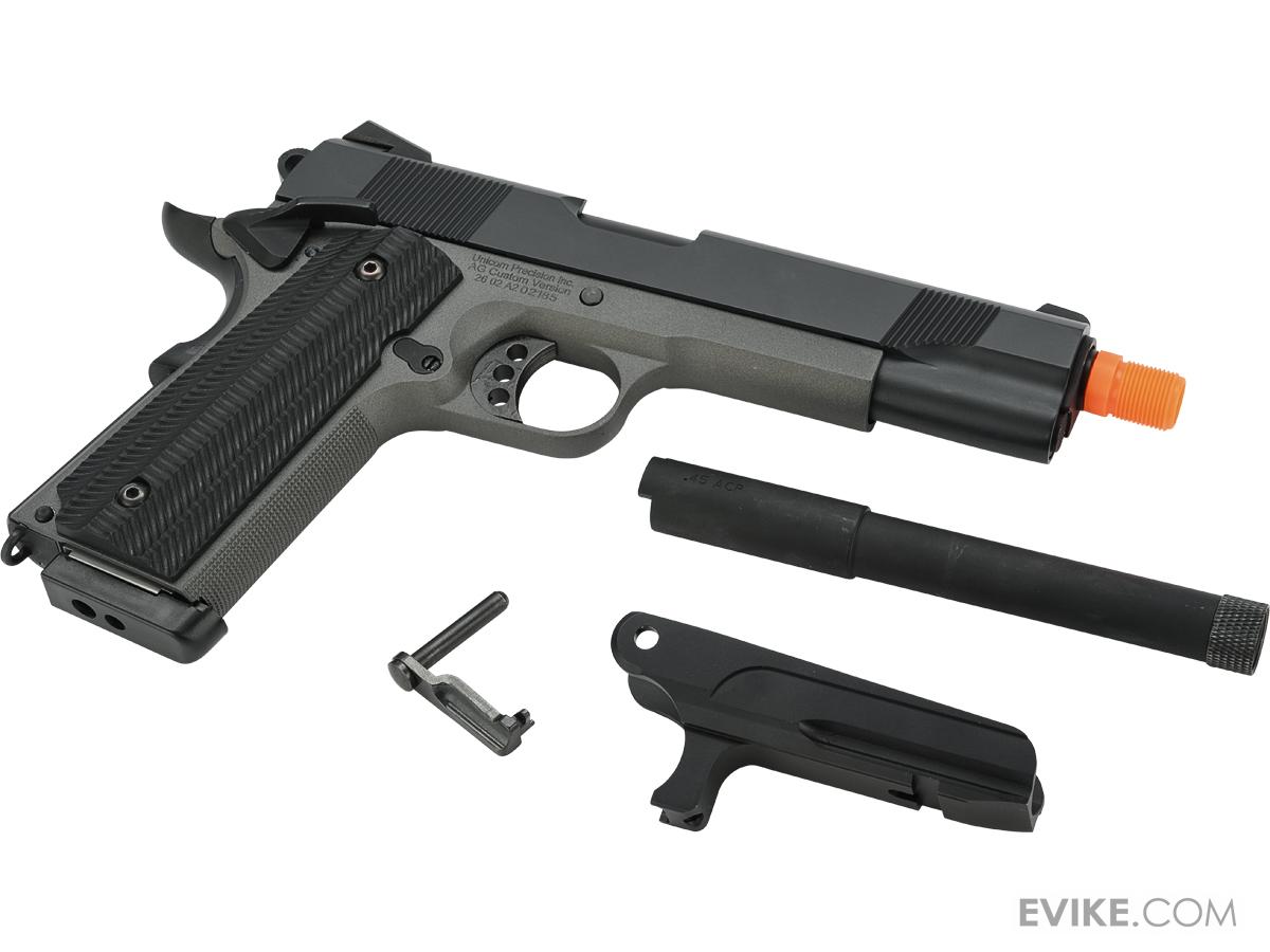 Unicorn Precision Inc / Angry Gun Custom Deluxe w/ Rail 1911 GBB Pistol ...