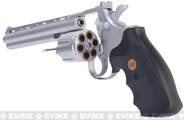 UHC MAGNUM Style Spring Revolver (8" Barrel) - Silver, Airsoft Guns ...
