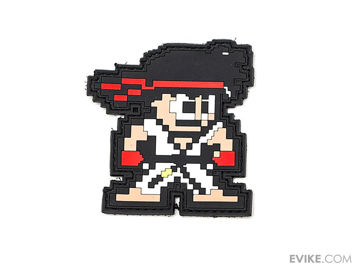 Aprilla Design PVC IFF Hook & Loop 8-Bit Series Patch (Model: Ryu), Tactical Gear/Apparel ...
