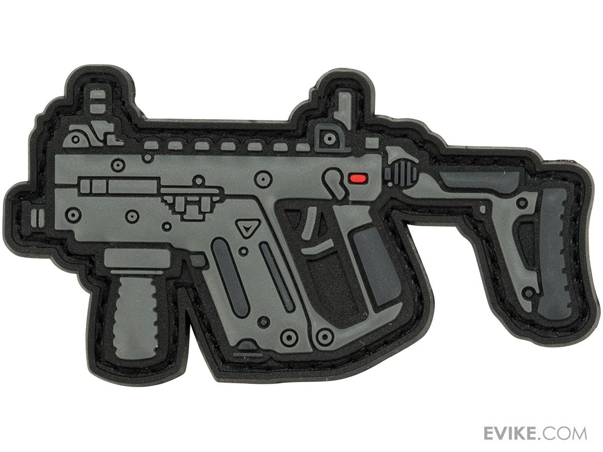 Aprilla Design PVC IFF Hook and Loop Modern Warfare Series Patch (Model: Kriss Vector / Grey ...