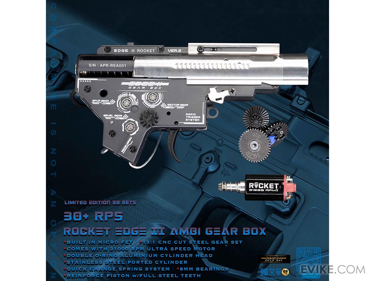 APS Rocket Edge II Limited Edition 8mm High Cycle Version 2 Airsoft AEG ...