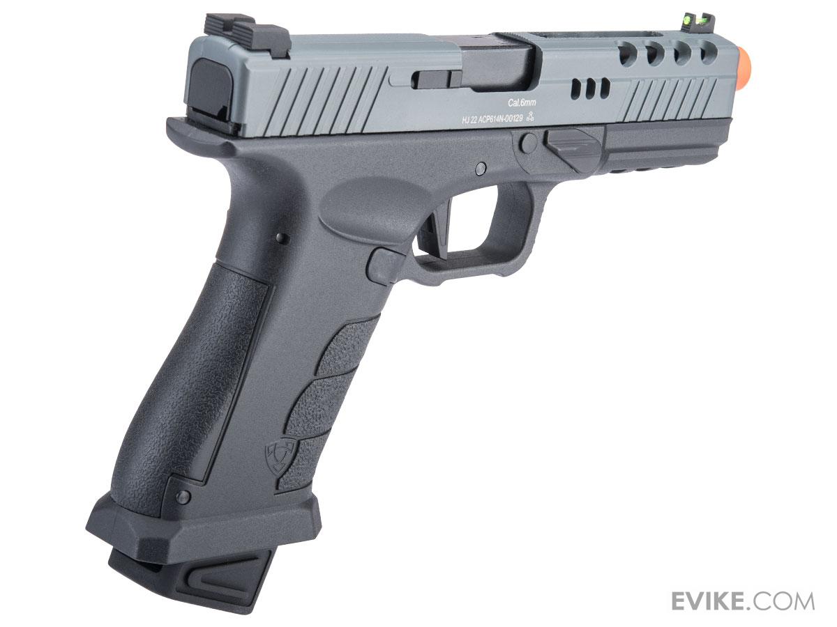 APS XTP Dragonfly X Green Gas Powered Blowback Airsoft Pistol (Color ...