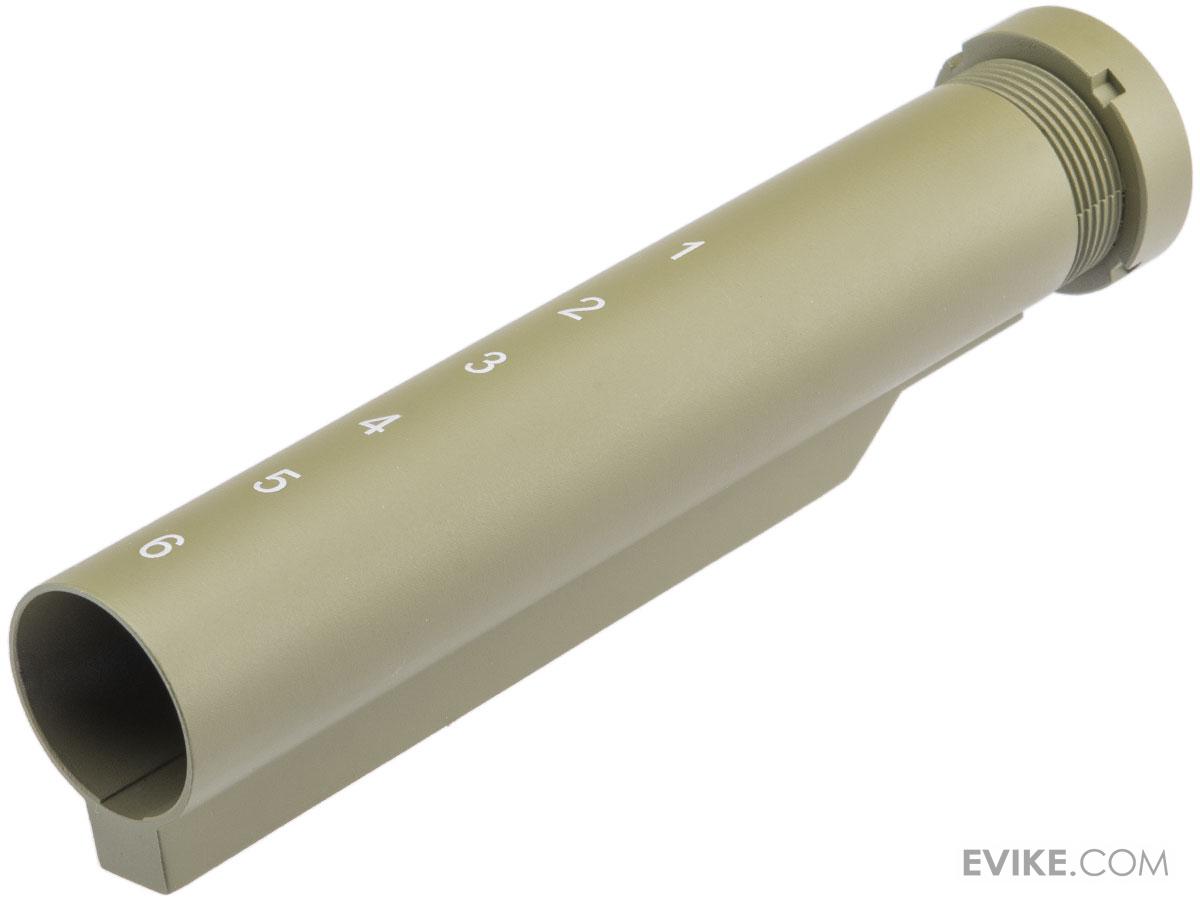 APS Six Position Metal Buffer Tube for M4/M16 Series Retractable Stock ...