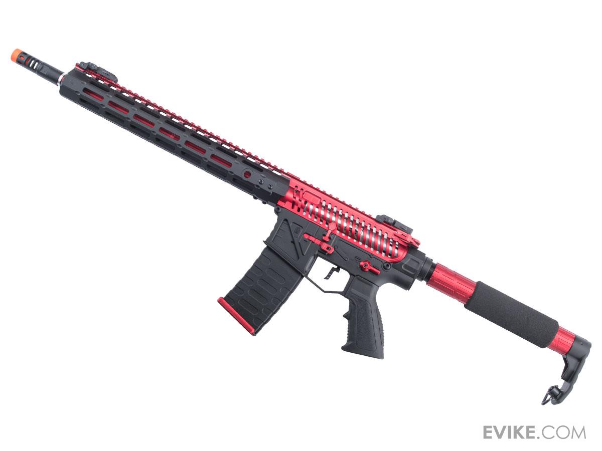 APS Ghost Patrol Red Phantom eSilverEdge M4 Airsoft AEG Rifle w/ SDU2.0 ...
