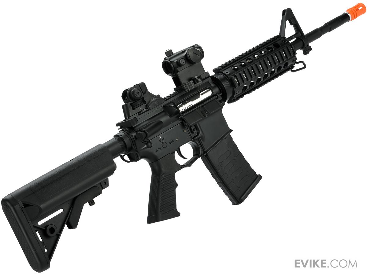 APS Full Metal M4 RIS Non-Blowback Standard Airsoft AEG Rifle (Hybrid ...