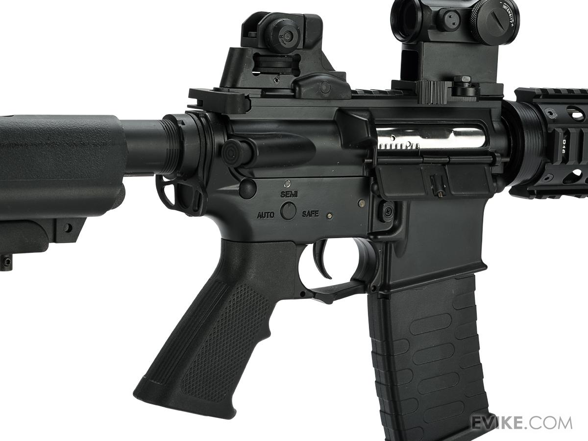 APS Full Metal M4 RIS Non-Blowback Standard Airsoft AEG Rifle (Hybrid ...