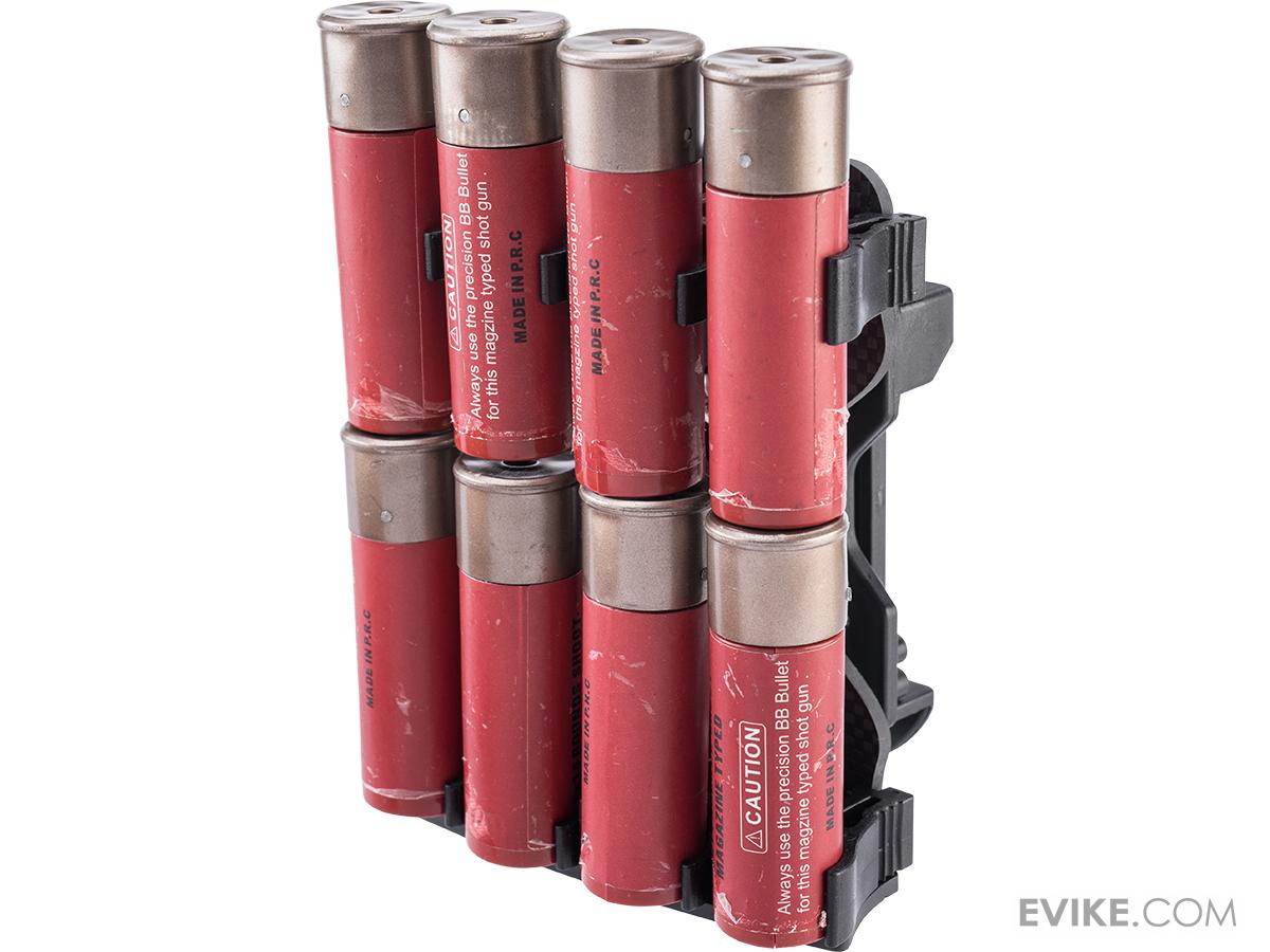 APS SCS 8 Round Shotshell Caddy System with Belt Loop Adapter, Tactical ...