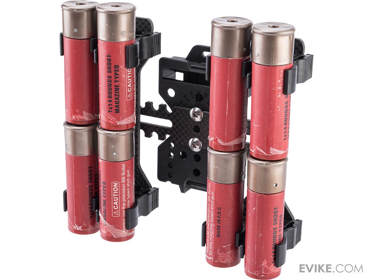 APS CAM05 Quad-load 4 Round Shotshell Caddy System with Belt Loop ...