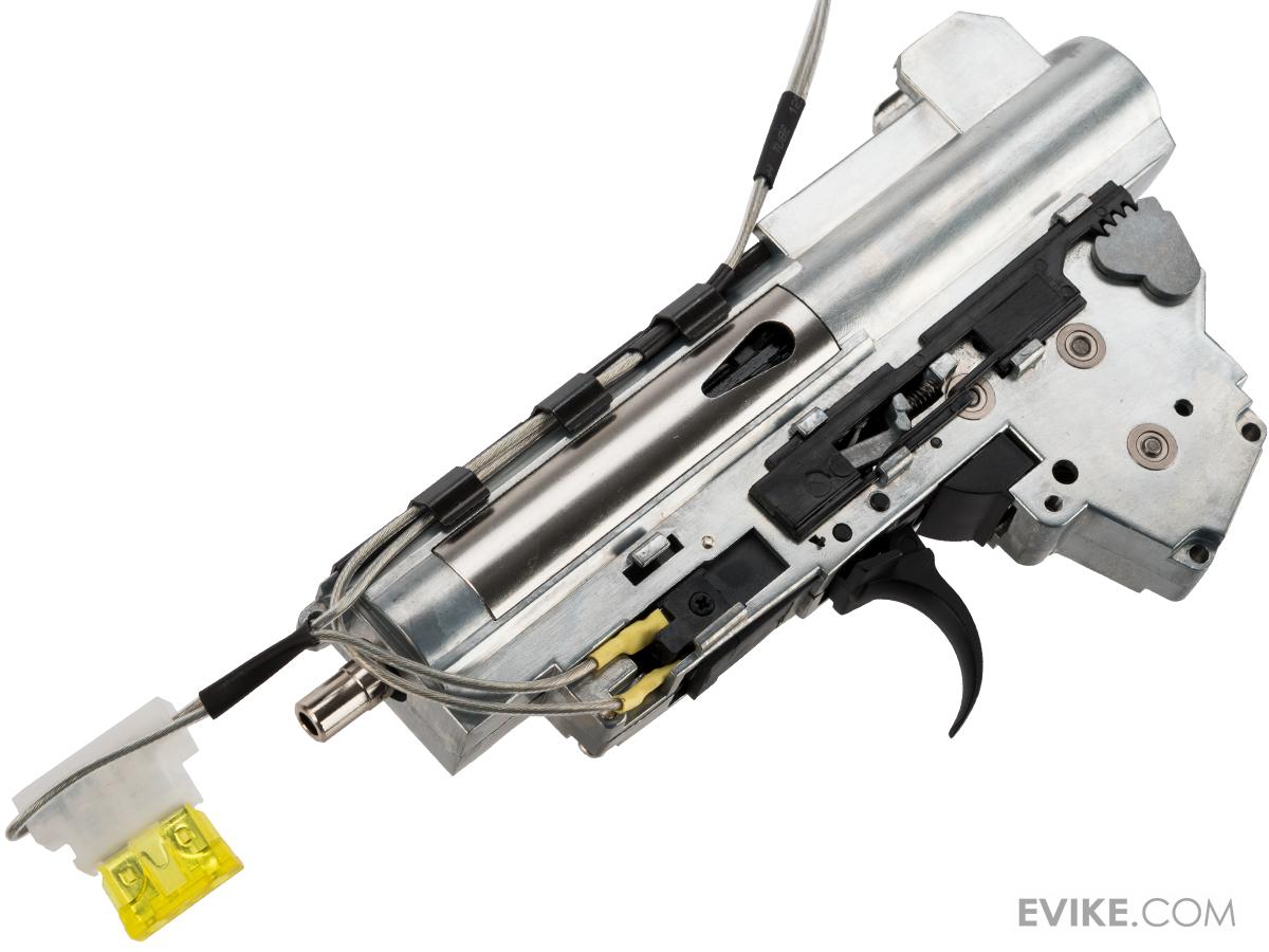 APS "Silver Edge" 8mm Version 3 Airsoft AEG Gearbox (Wiring: Rear ...