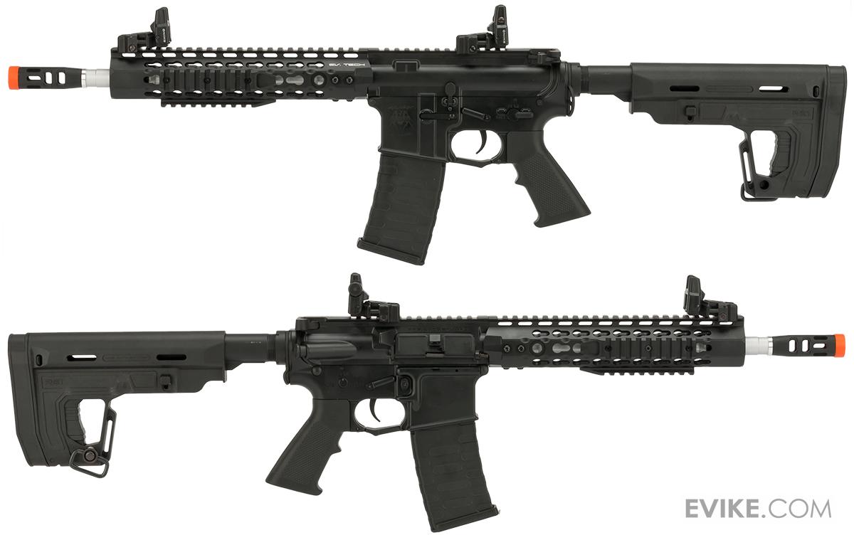APS ASR114 Full Metal 10" M4 Airsoft AEG Rifle with RS-1 Stock, Airsoft ...