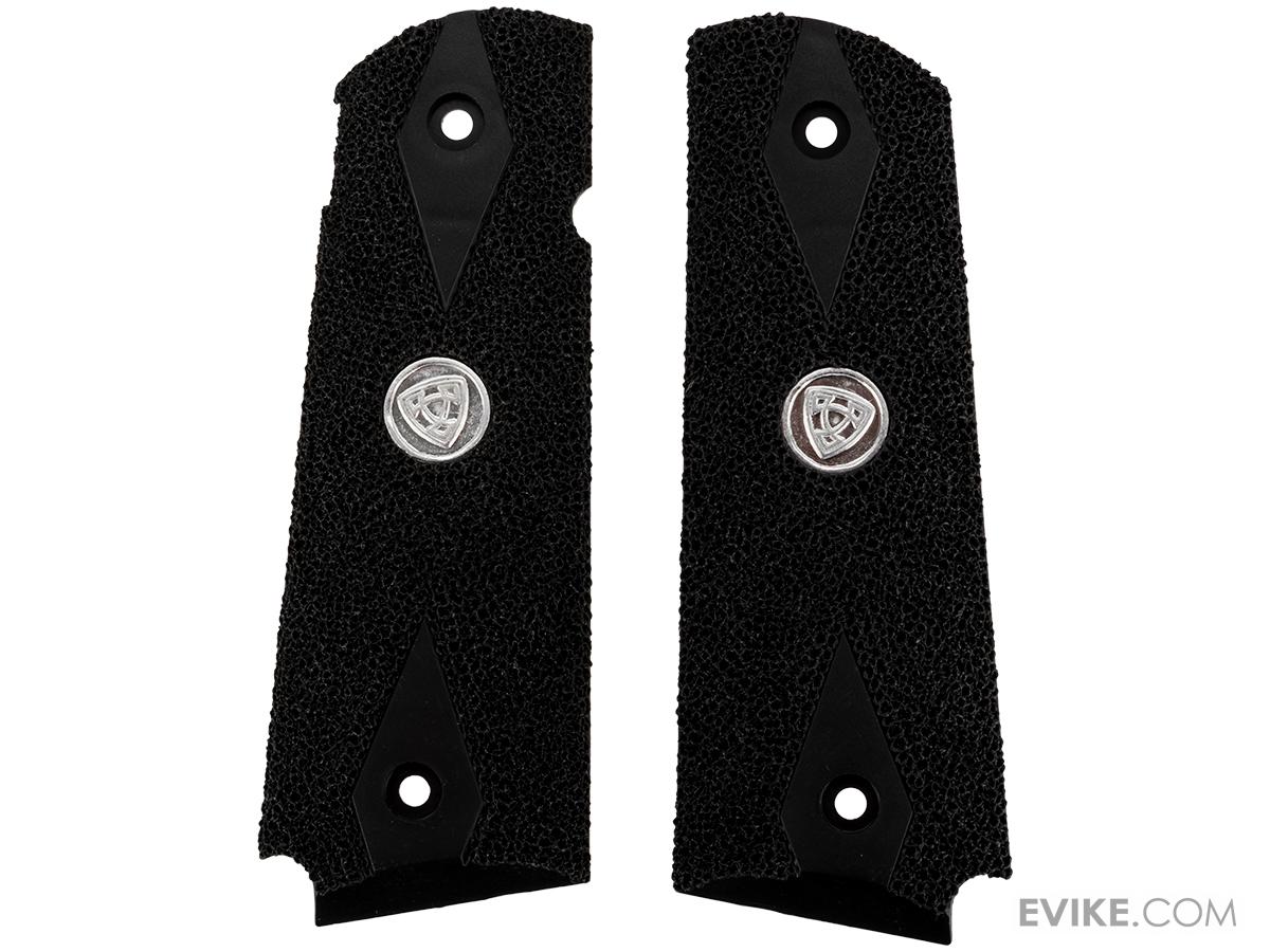 APS Grip Panel for TM 1911 Series GBB Pistols (Color: Black / Stippled ...