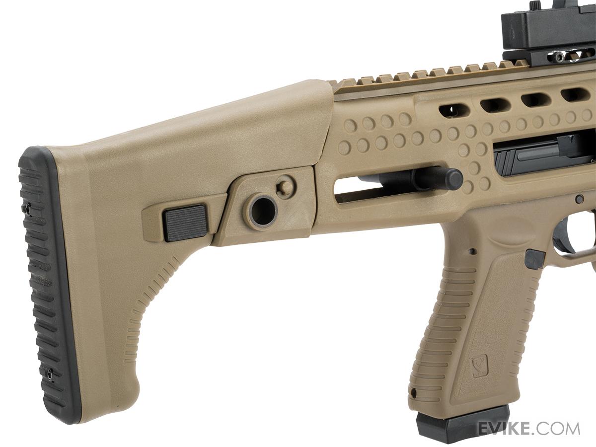 APS Action Combat Carbine Complete Gas Blowback Airsoft Compact SMG ...