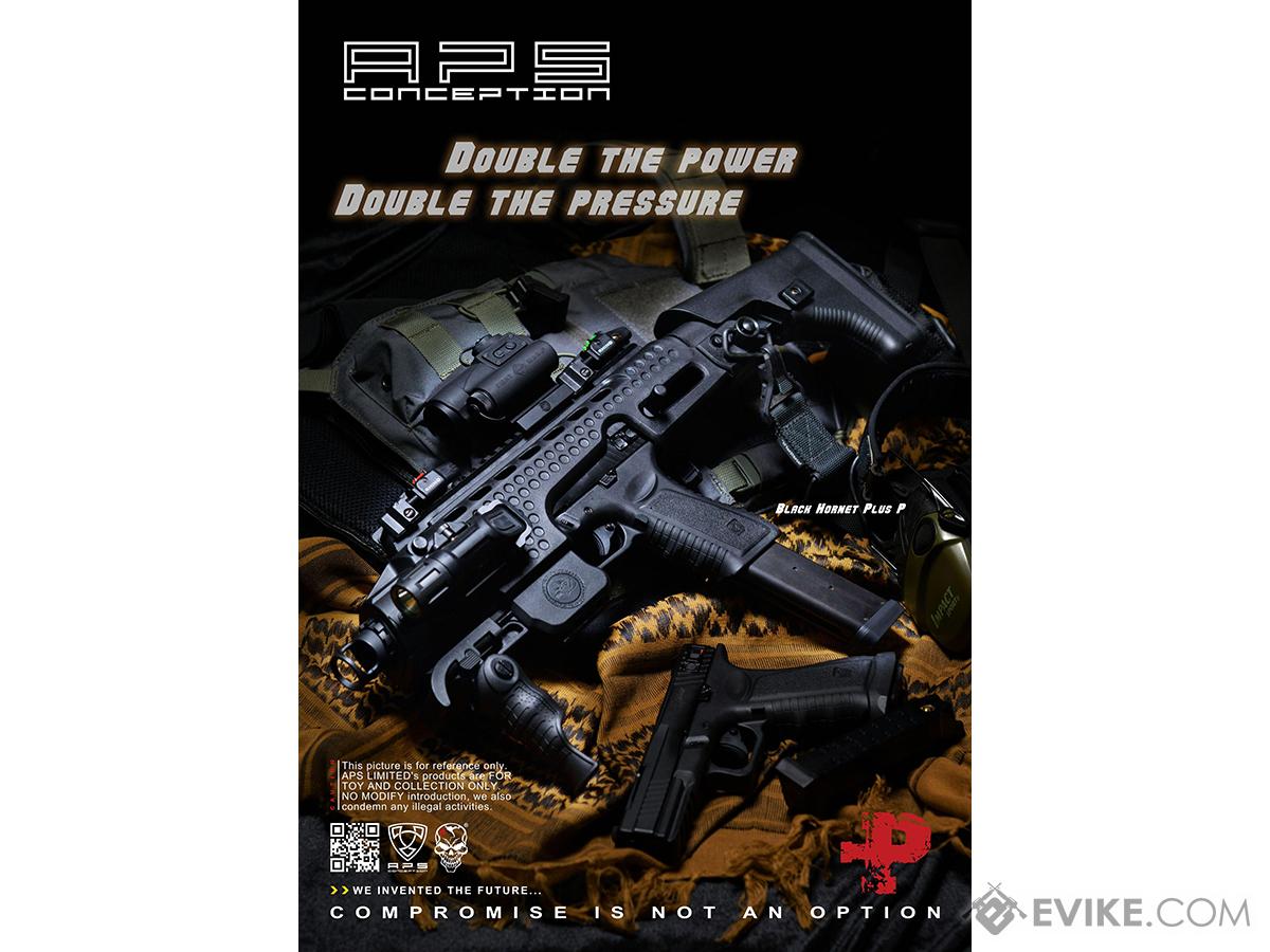 APS Action Combat Carbine Complete Gas Blowback Airsoft Compact SMG ...