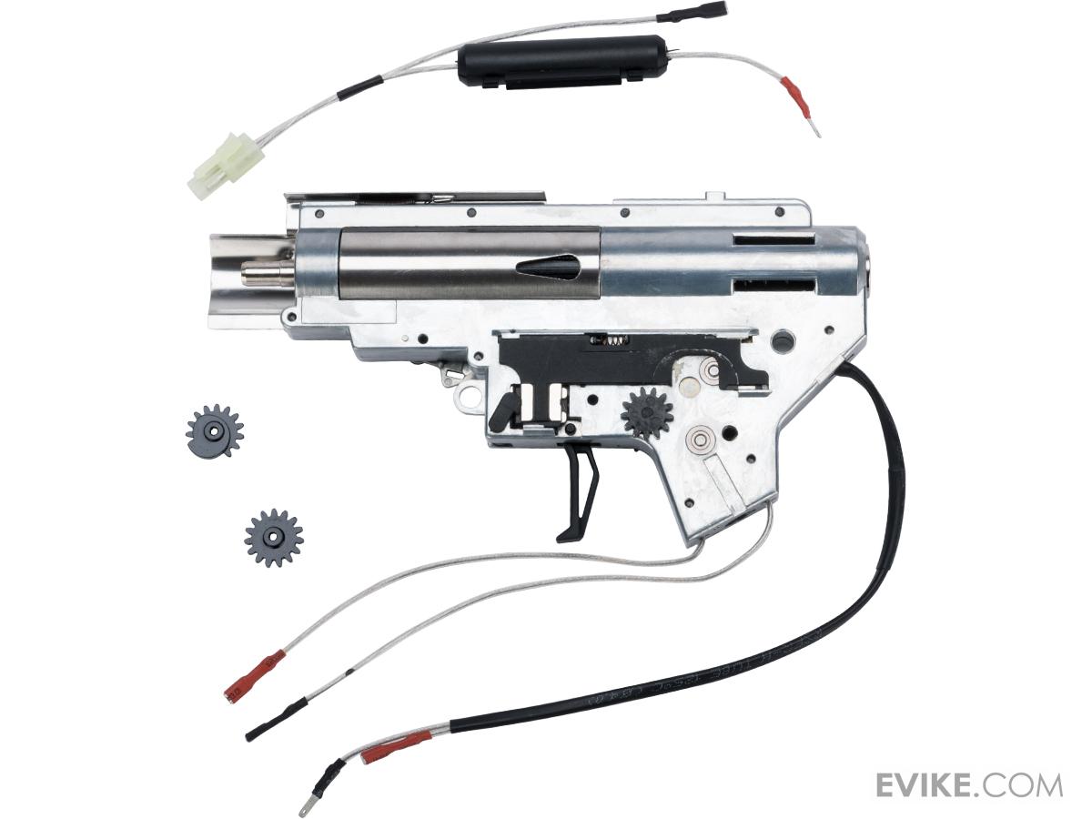 APS "Silver Edge" 8mm Ver.2 Airsoft AEG Gearbox (Type: Rear Wired ...