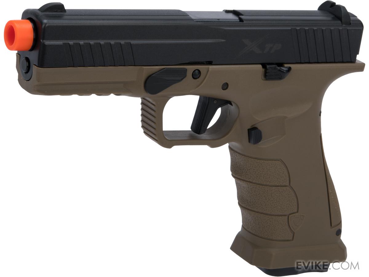 APS XTP Gas Blowback Airsoft Pistol (Color: Desert / CO2), Airsoft Guns, Gas Airsoft Pistols ...