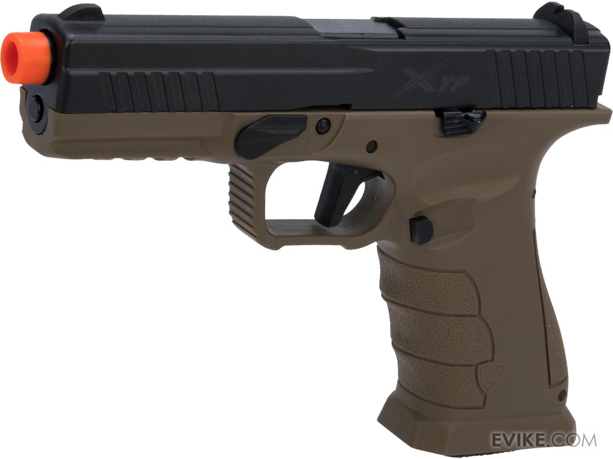 APS XTP Gas Blowback Airsoft Pistol (Color: Desert / Green Gas ...