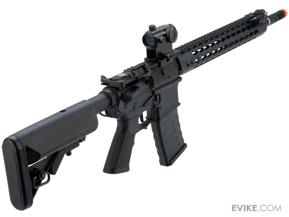 APS ASR115 Full Metal 12.5" 2.0 eSilverEdge M4 AR15 Airsoft AEG Rifle ...