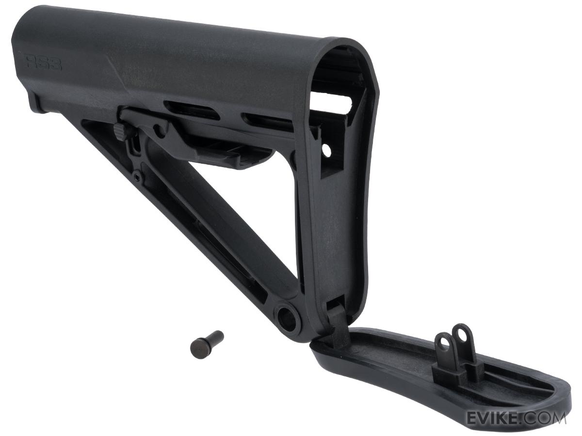 APS RS3 Retractable Stock for M4 Series Airsoft Rifles (Color: Black ...