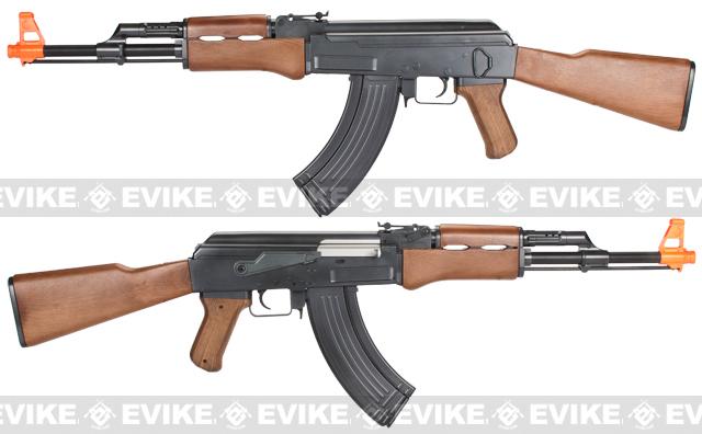 Full Size AK47 Replica Airsoft Spring Action Rifle with Full Stock ...