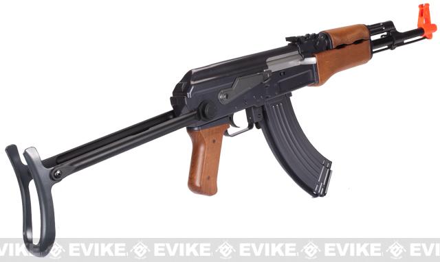 Full Size AK47-S Replica Airsoft Spring Action Rifle with Folding Stock ...